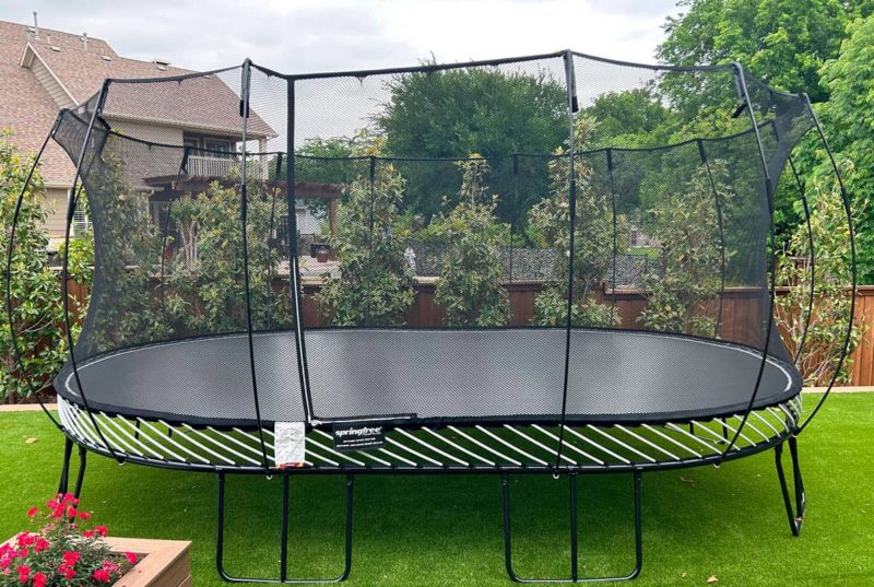 Jumbo Oval Trampoline O200 All About Play